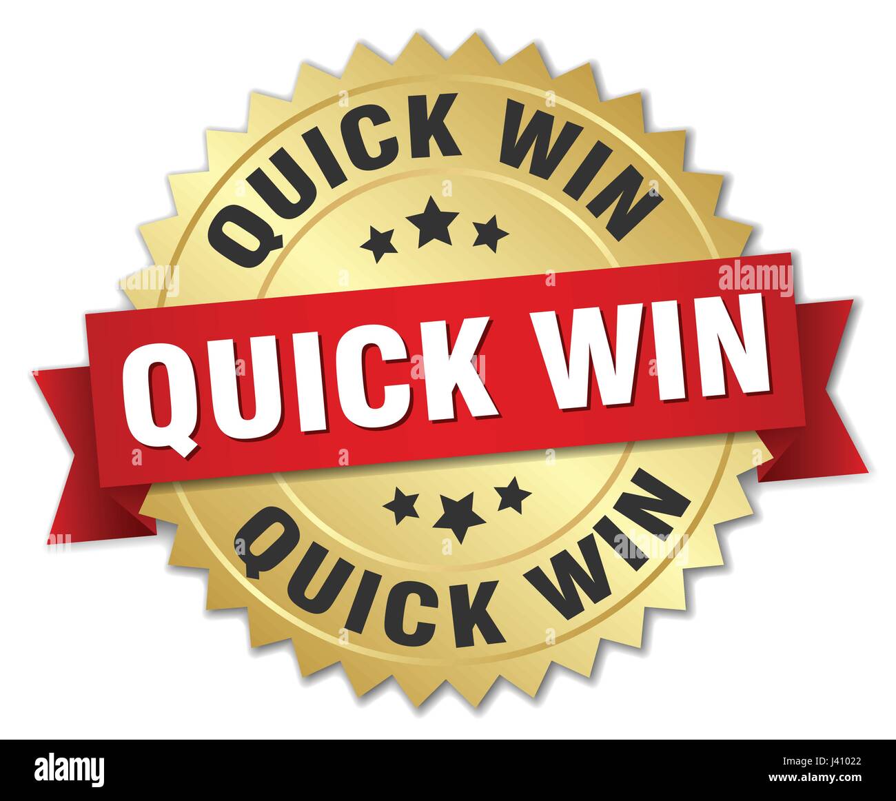 Quick win Stock Vector Images - Alamy