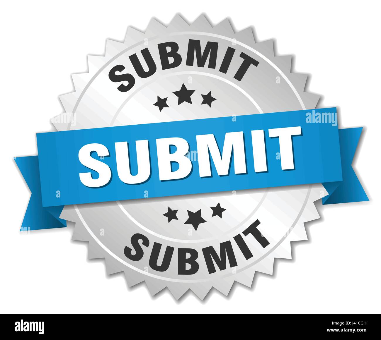 submit round isolated silver badge Stock Vector Image & Art - Alamy
