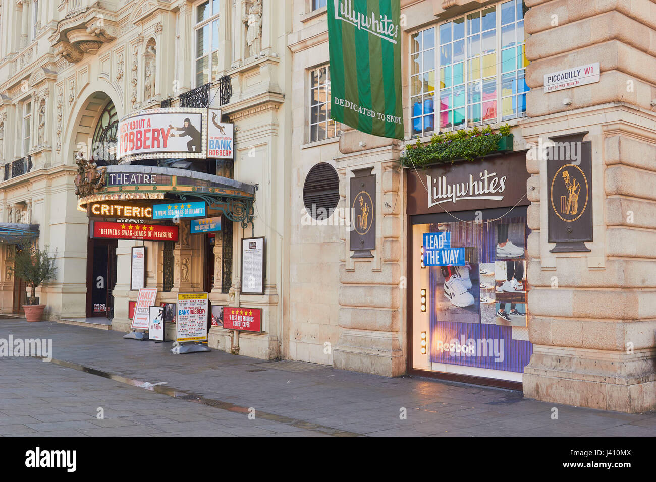 Grade II listed Criterion Theatre by Thomas Verity (1874), Piccadilly ...