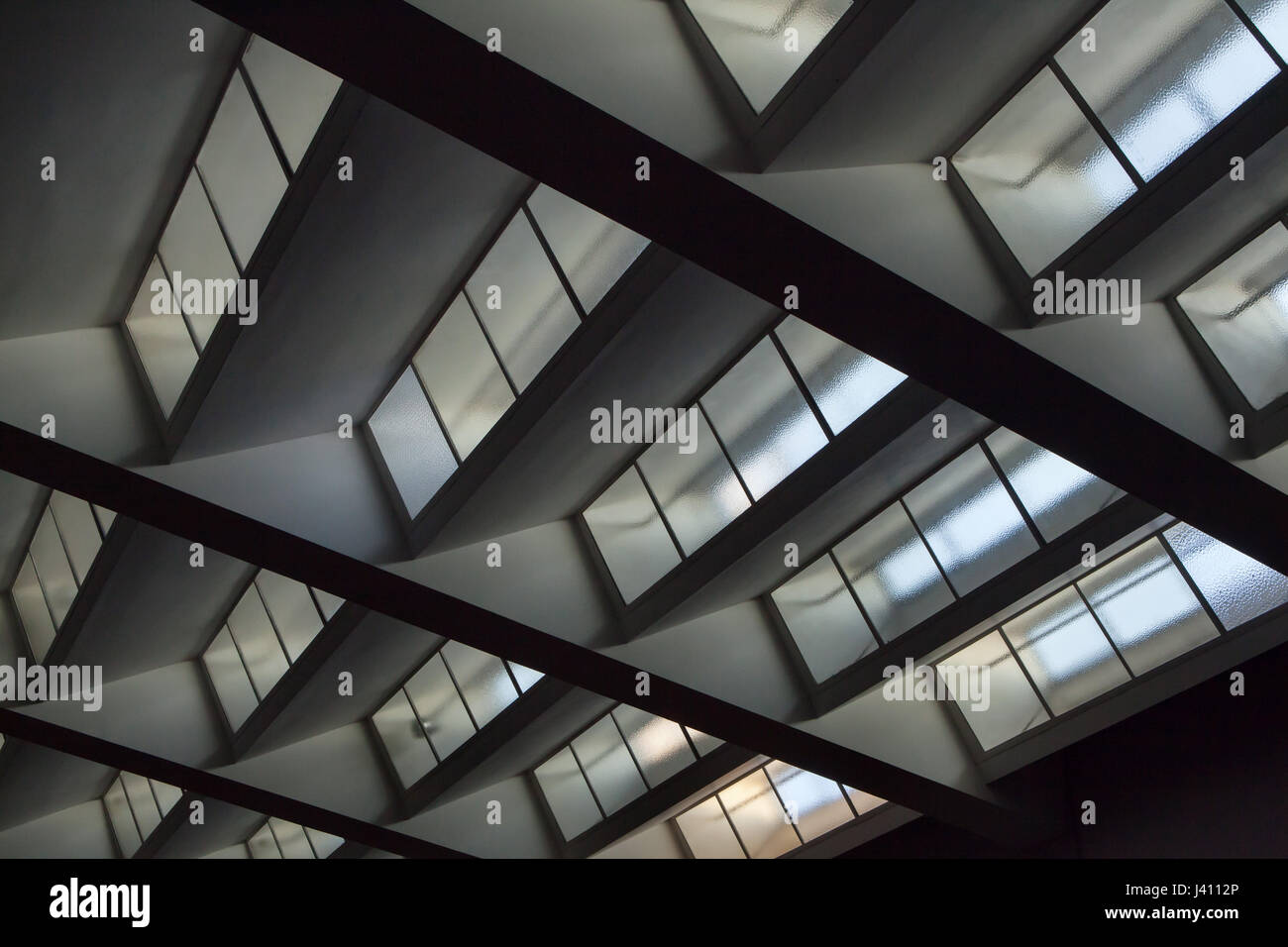 Ceiling windows in the Congregational House of the Czechoslovak Hussite ...