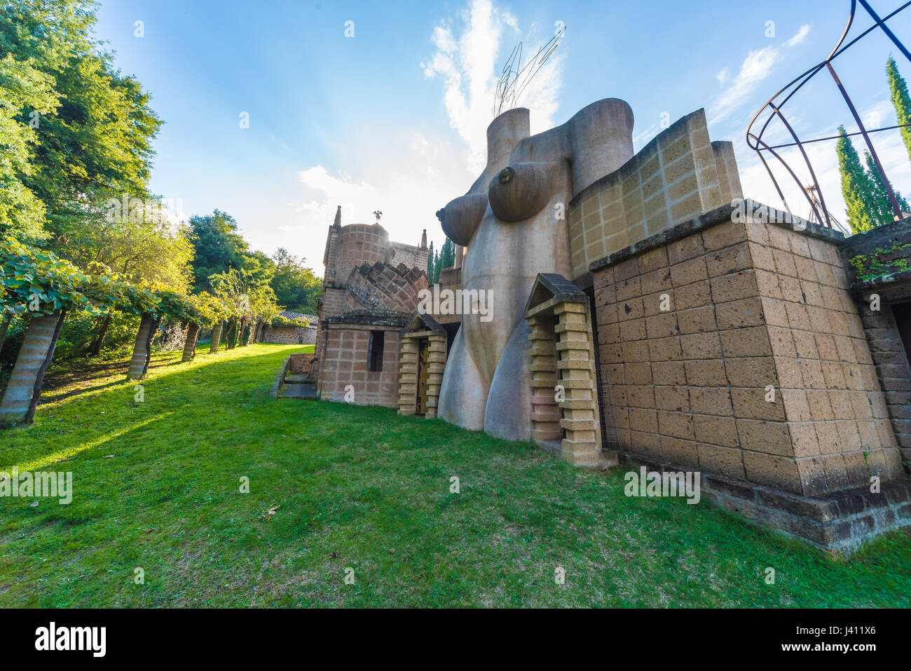 The Scarzuola di Montegiove is an ancient Catholic sanctuary in the ...