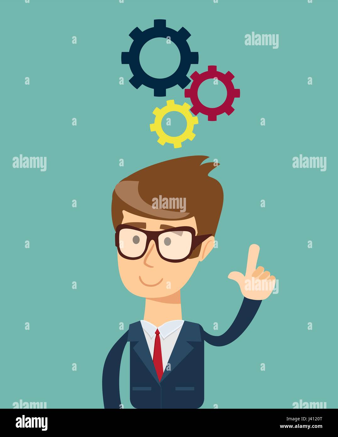 Question answer problem solving Stock Vector Images - Alamy