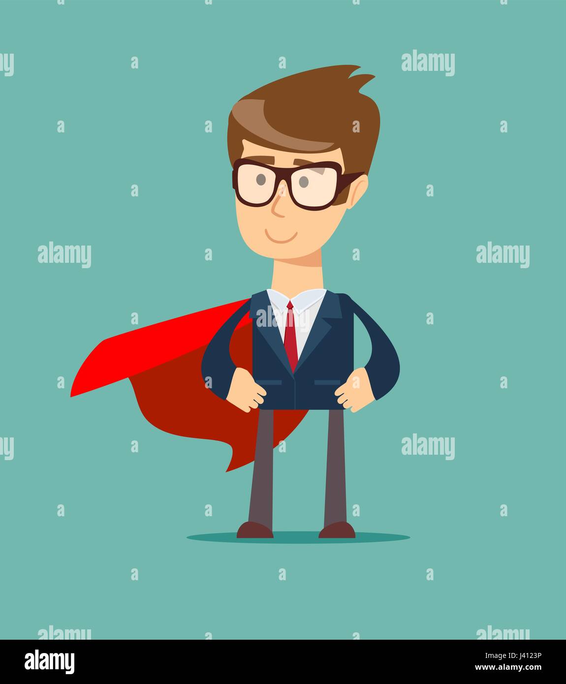 Selfish boss Stock Vector Images - Alamy