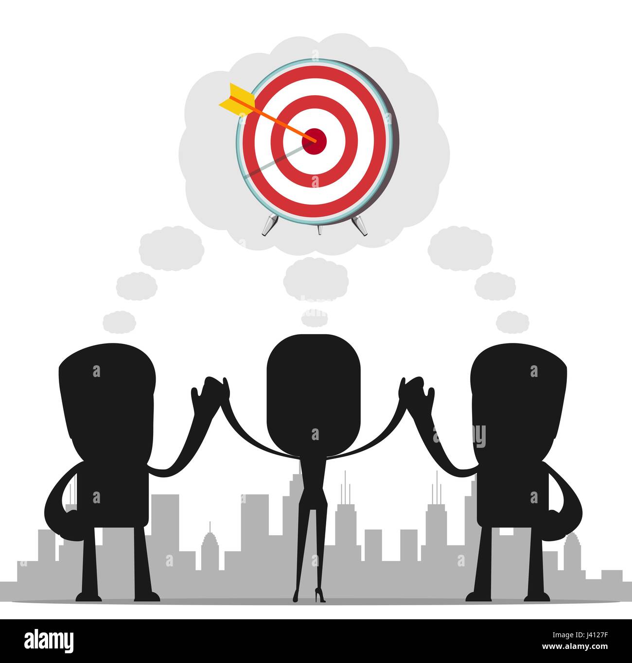 Vector Teamwork Concept Stock Vector Image & Art - Alamy