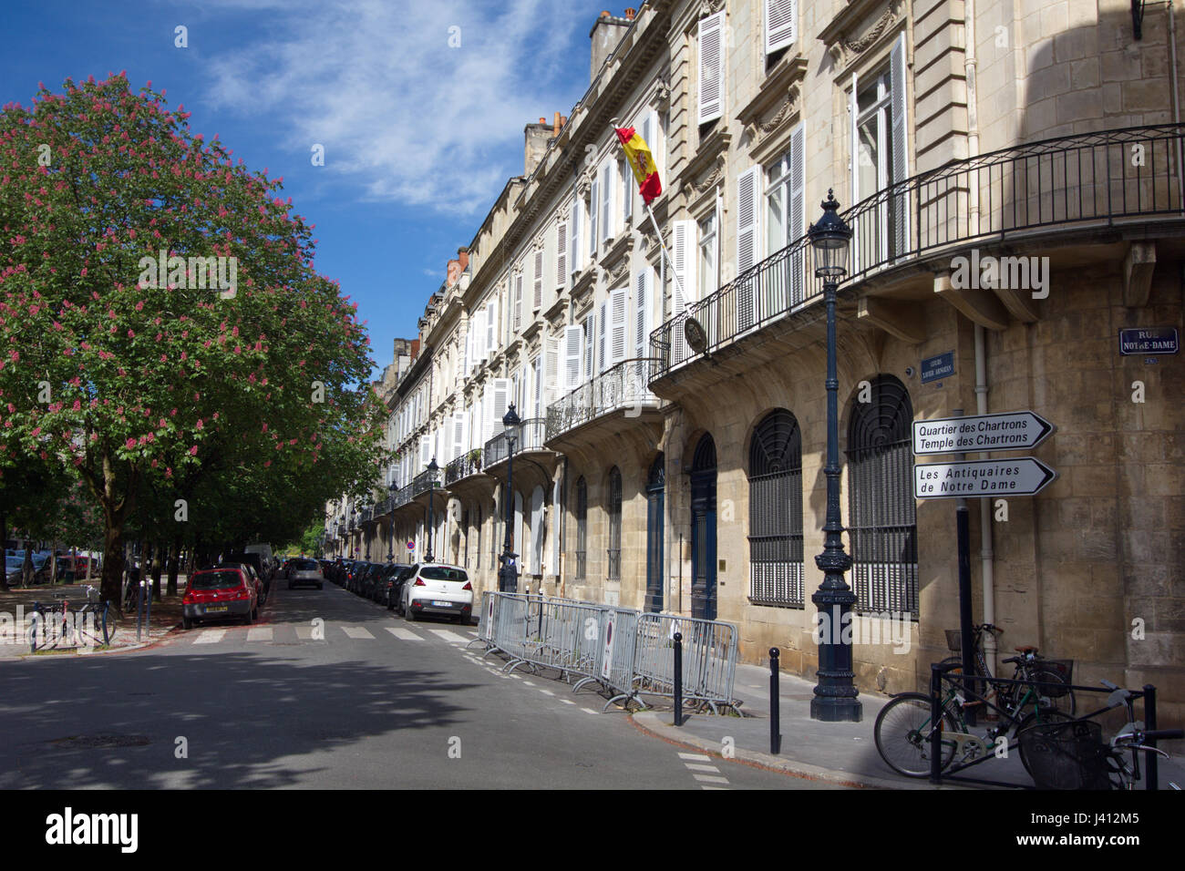 Cours Xavier Arnozan, an elegant residential street, formerly the hub ...