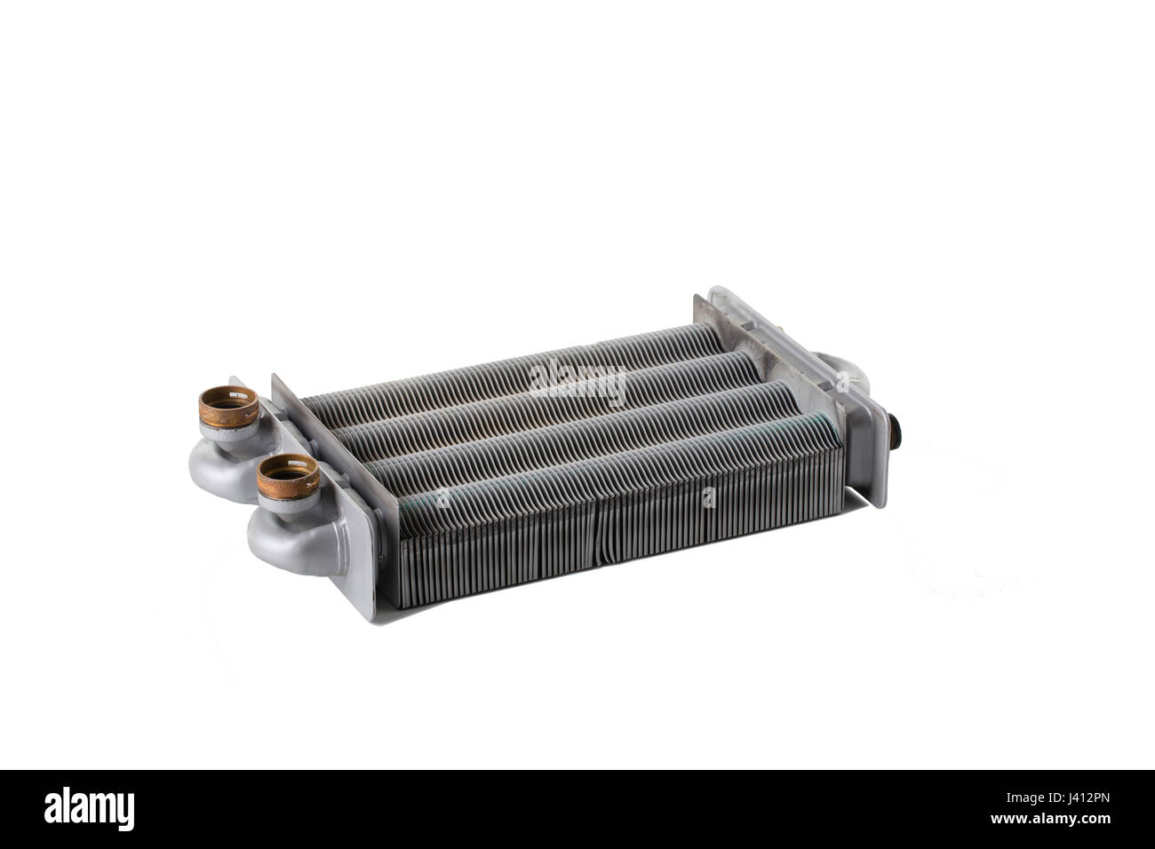 Device for cooling liquid. Isolated on the white background Stock Photo ...