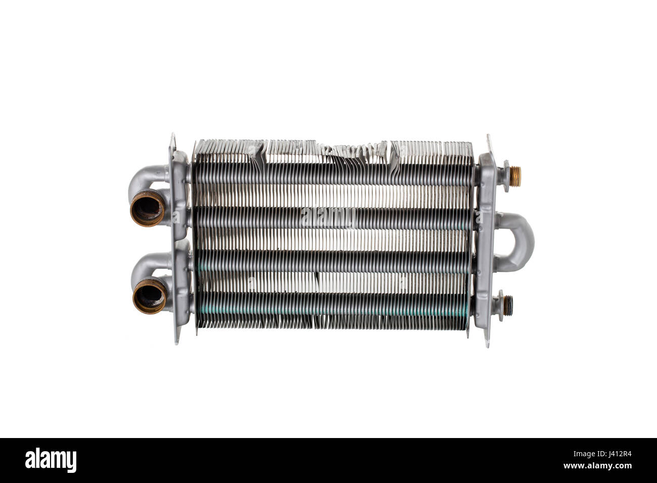 Device for cooling liquid. Isolated on the white background Stock Photo ...