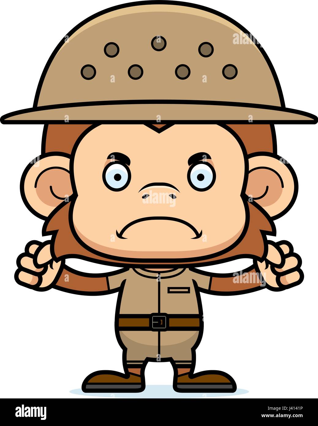 Zookeeper monkey hi-res stock photography and images - Alamy