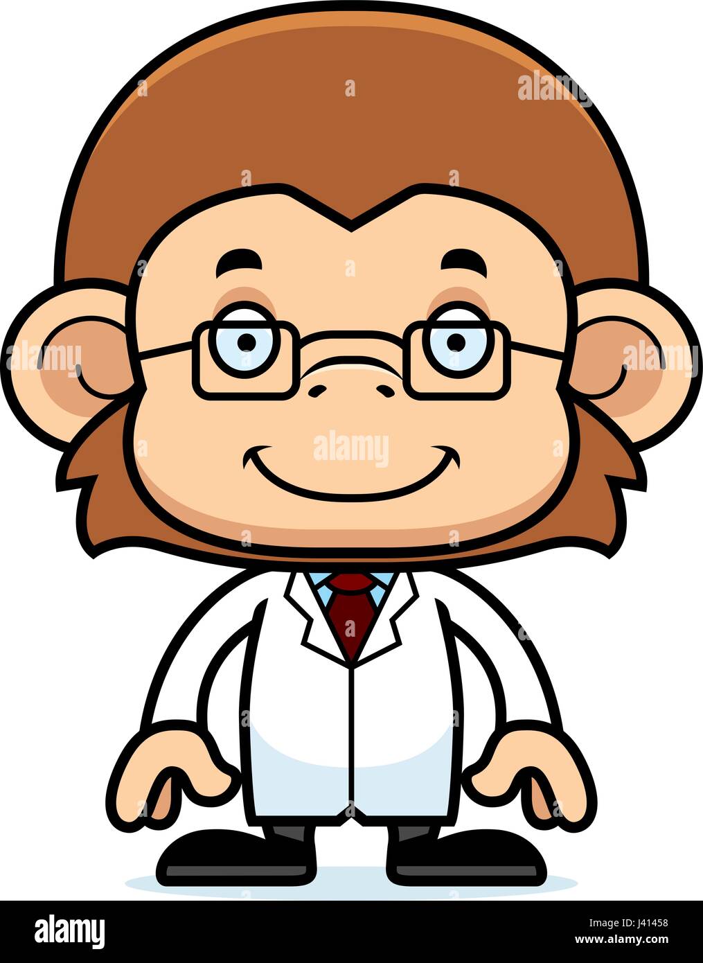 Monkey scientist hi-res stock photography and images - Alamy