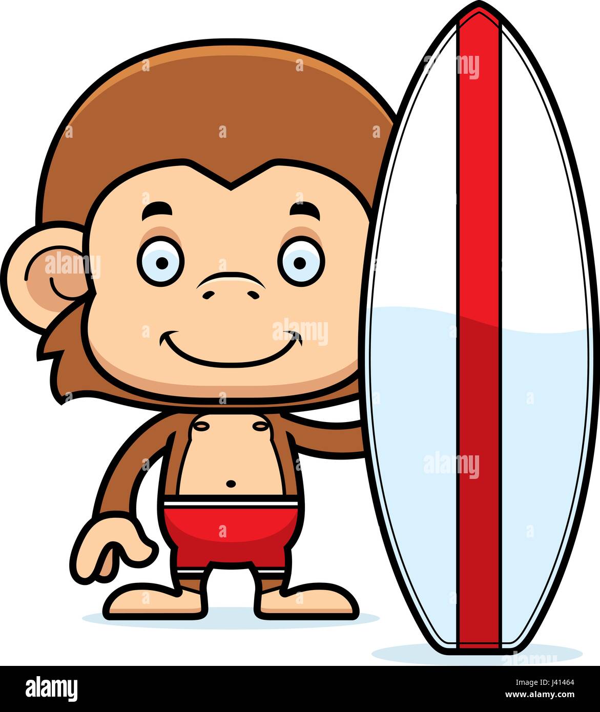 Monkey surfer hi-res stock photography and images - Alamy