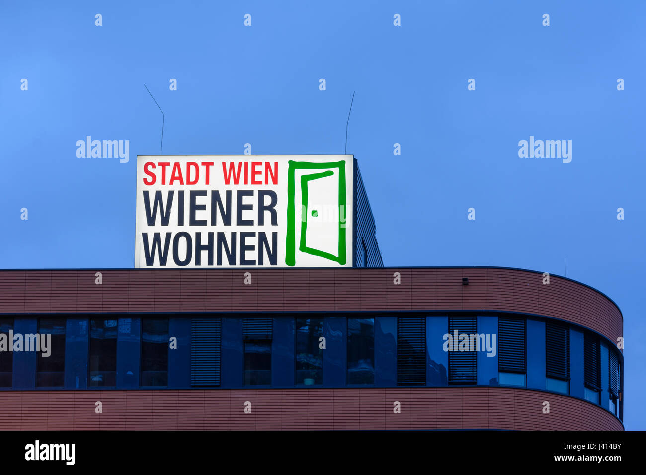 headquarters of "Wiener Wohnen" (Vienna Housing), Wien, Vienna, 11 ...