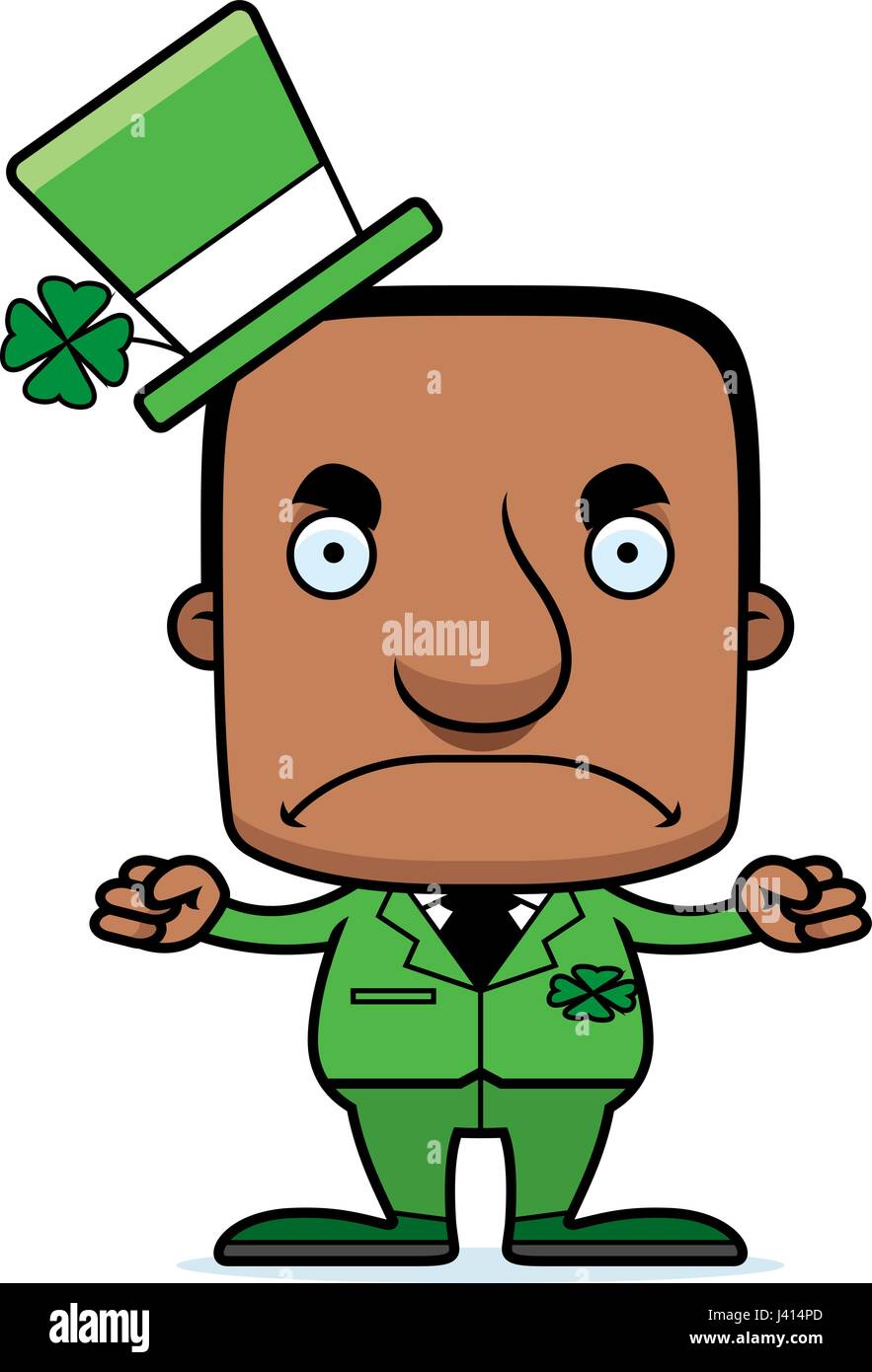A cartoon Irish man looking angry Stock Vector Image & Art - Alamy