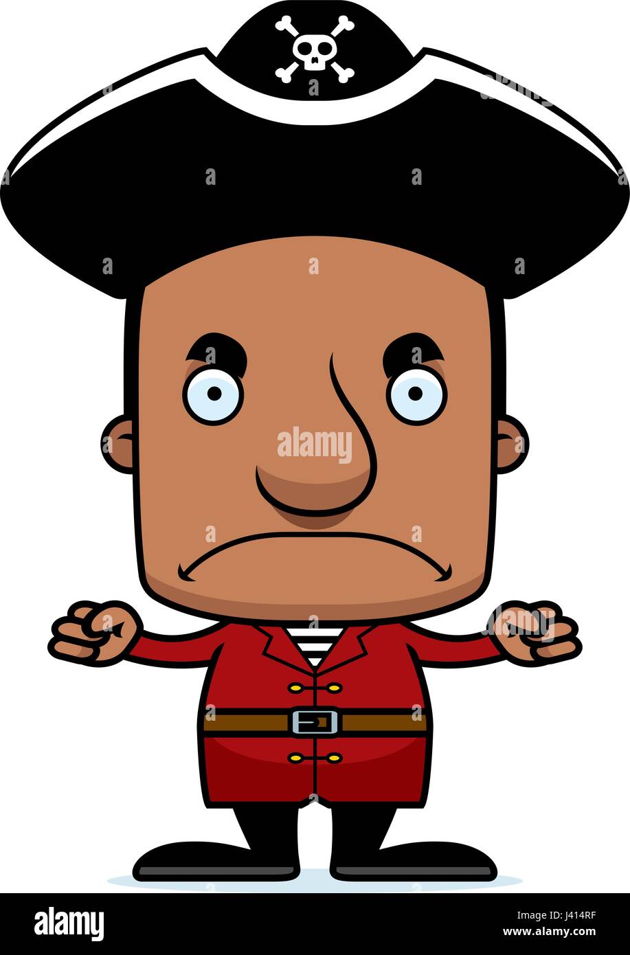 A cartoon pirate man looking angry Stock Vector Image & Art - Alamy