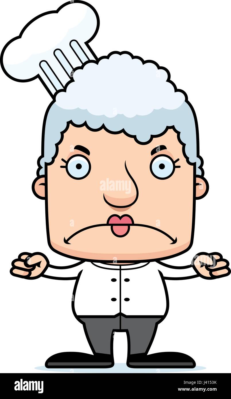 Grandma chef cartoon hi-res stock photography and images - Alamy