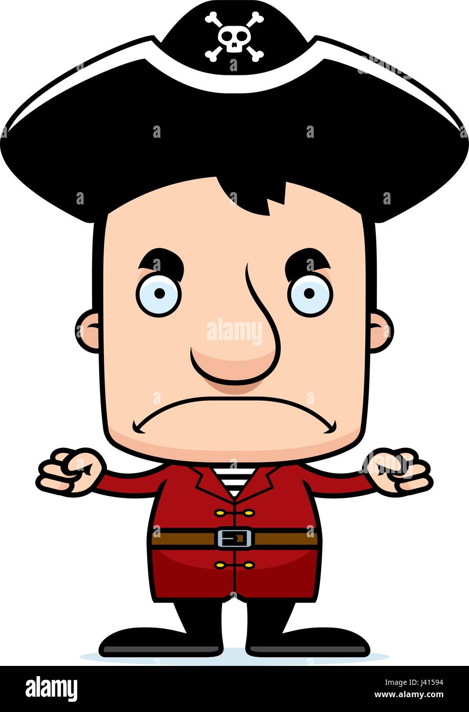 A cartoon pirate man looking angry Stock Vector Image & Art - Alamy