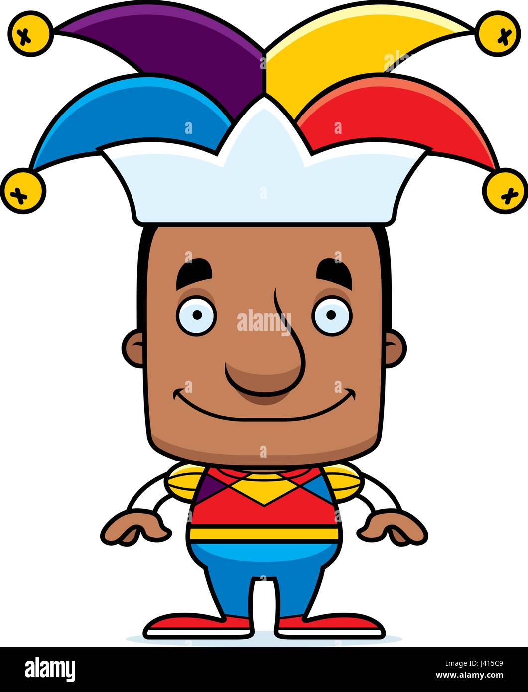 A cartoon jester man smiling Stock Vector Image & Art - Alamy