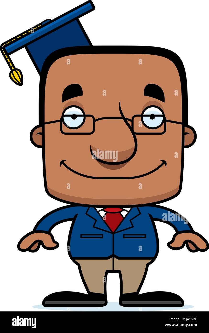 A cartoon teacher man smiling Stock Vector Image & Art - Alamy