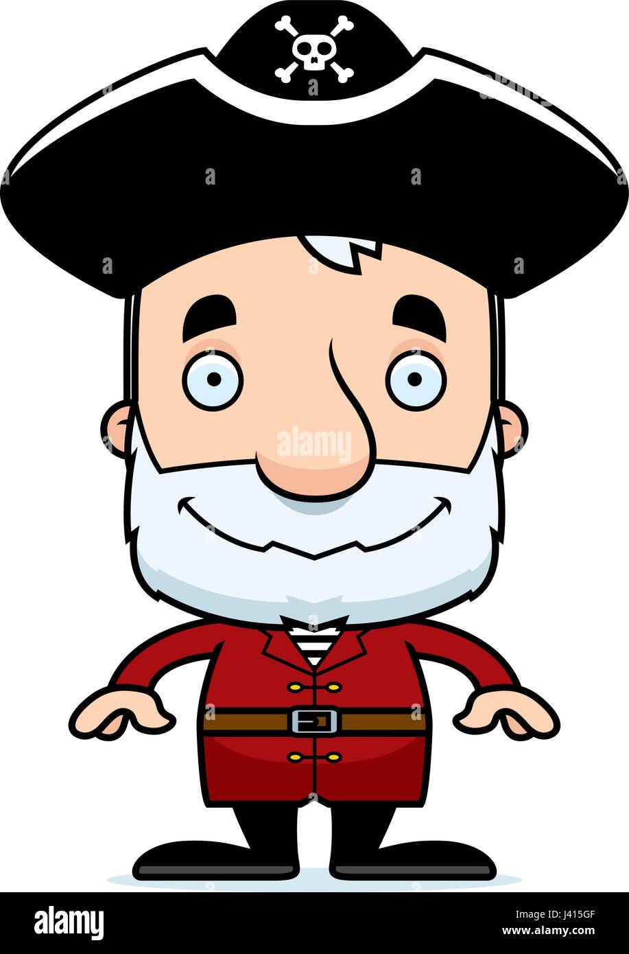 A cartoon pirate man smiling Stock Vector Image & Art - Alamy