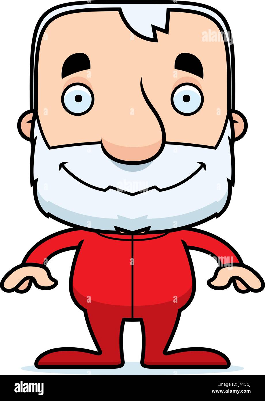 A cartoon man smiling in pajamas Stock Vector Image & Art - Alamy