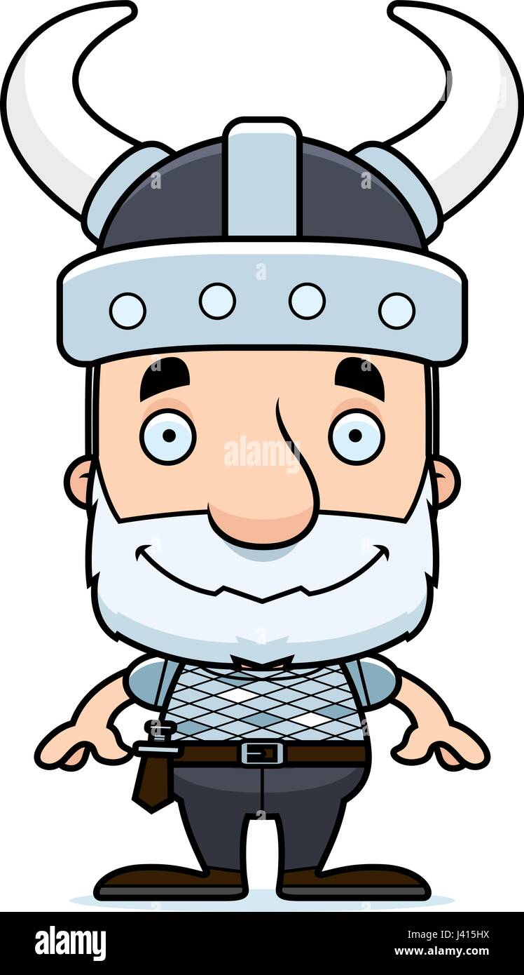 A cartoon Viking man smiling Stock Vector Image & Art - Alamy