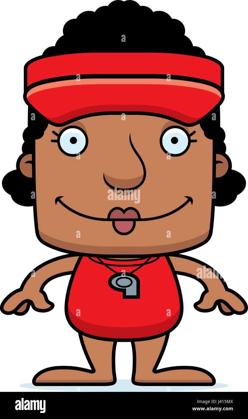 A cartoon lifeguard woman smiling Stock Vector Image & Art - Alamy