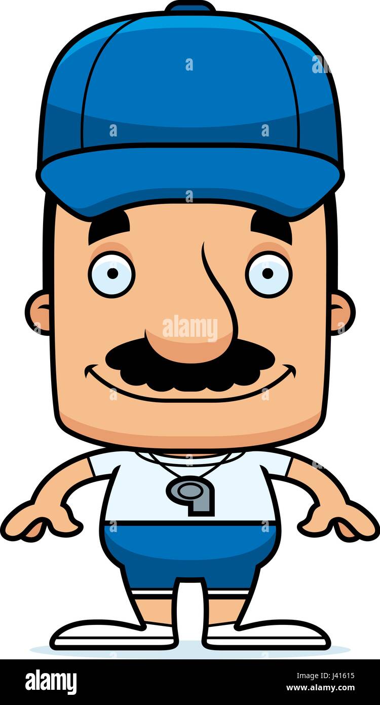 A cartoon coach man smiling Stock Vector Image & Art - Alamy