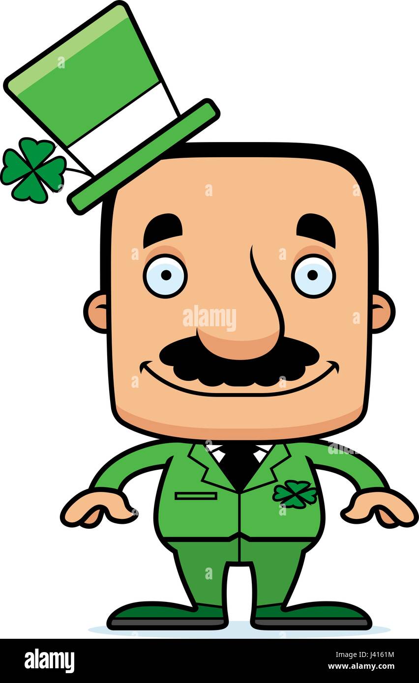 A cartoon Irish man smiling Stock Vector Image & Art - Alamy