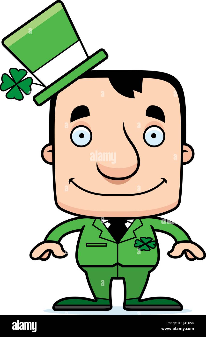 Cartoon irish leprechaun man Stock Vector Images - Alamy