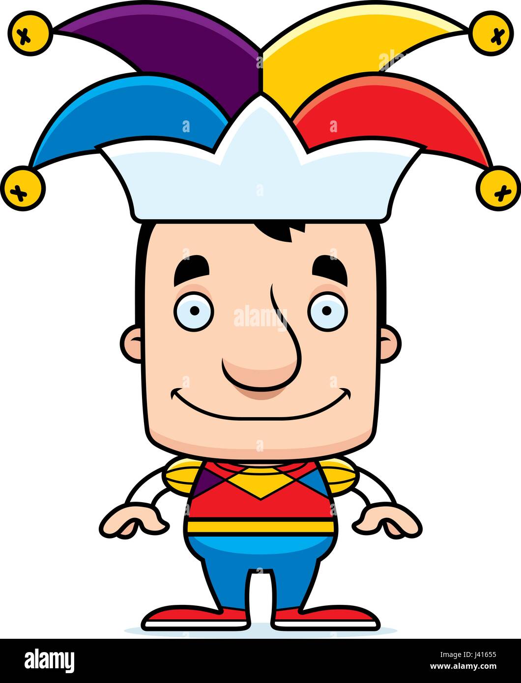 A cartoon jester man smiling Stock Vector Image & Art - Alamy