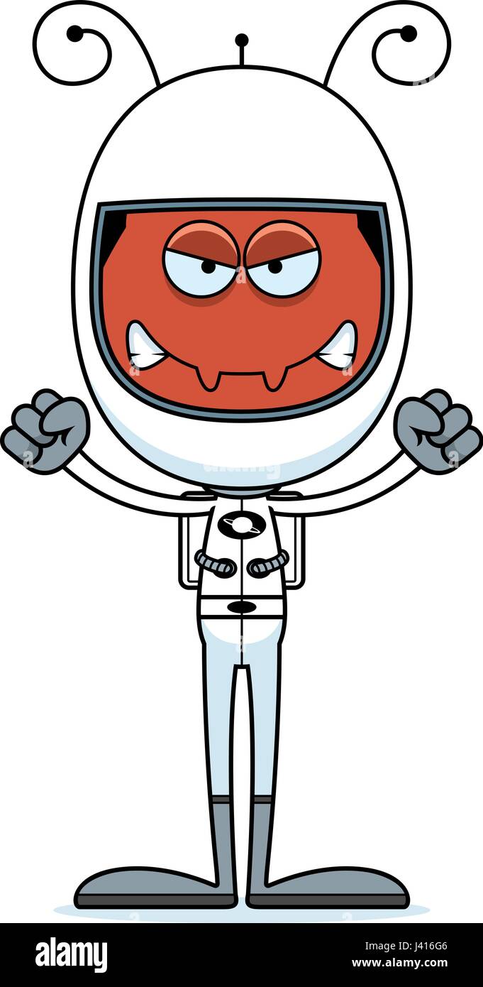 A cartoon astronaut ant looking angry Stock Vector Image & Art - Alamy