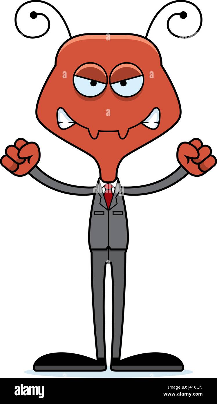 Angry ant Stock Vector Images - Alamy