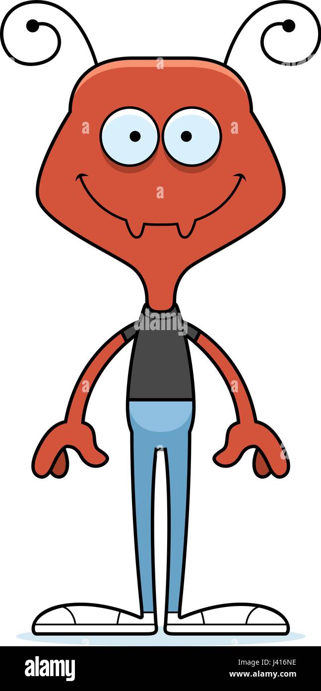 A cartoon ant smiling Stock Vector Image & Art - Alamy