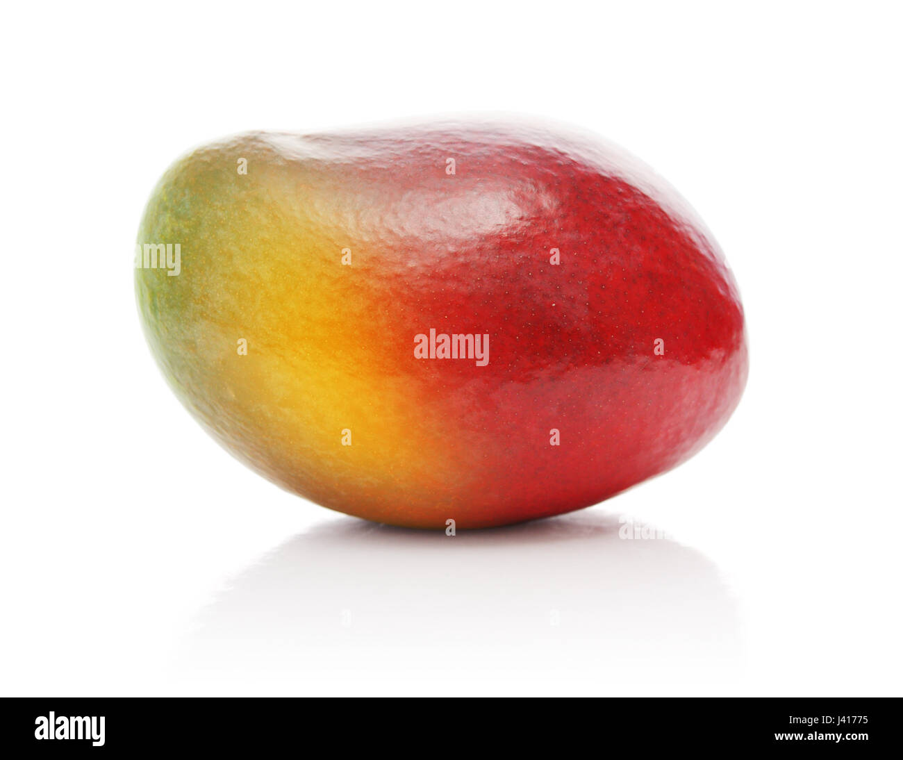 Ripe mango fruit isolated on white background Stock Photo - Alamy