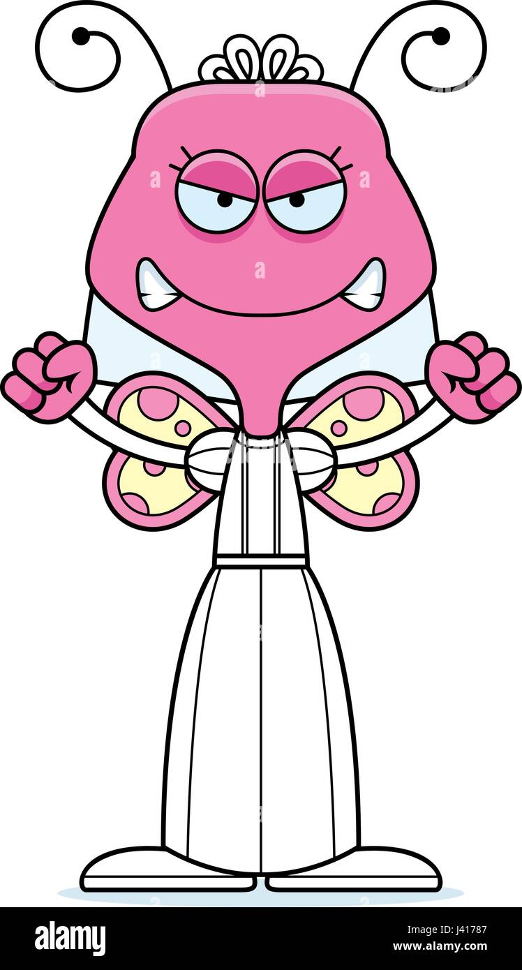 A cartoon bride butterfly looking angry Stock Vector Image & Art - Alamy