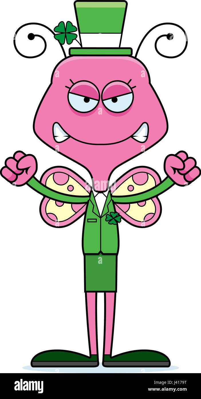 A cartoon Irish butterfly looking angry Stock Vector Image & Art - Alamy