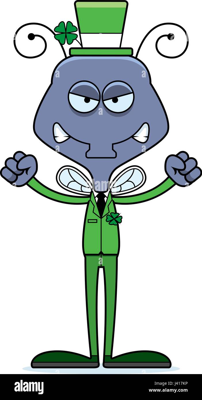 A cartoon Irish fly looking angry Stock Vector Image & Art - Alamy