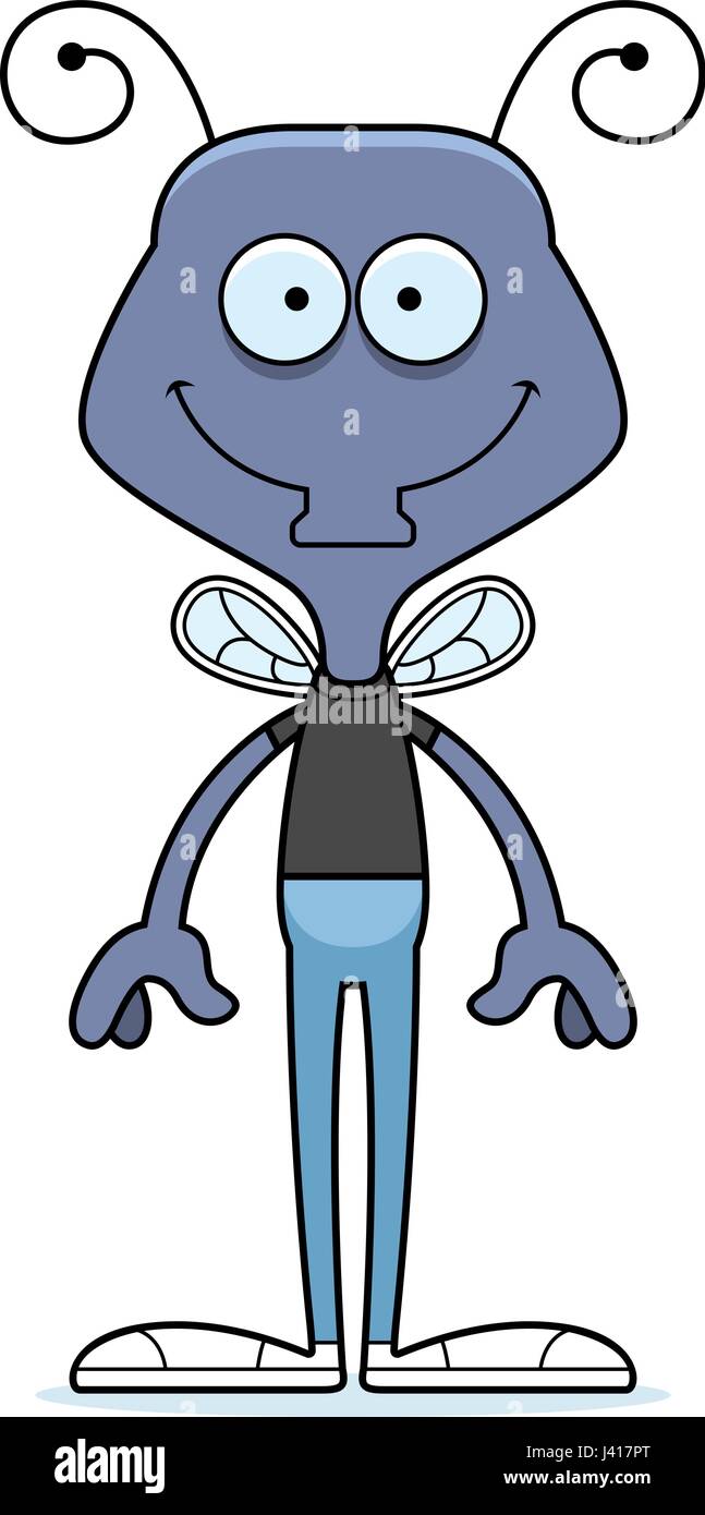 A cartoon fly smiling Stock Vector Image & Art - Alamy