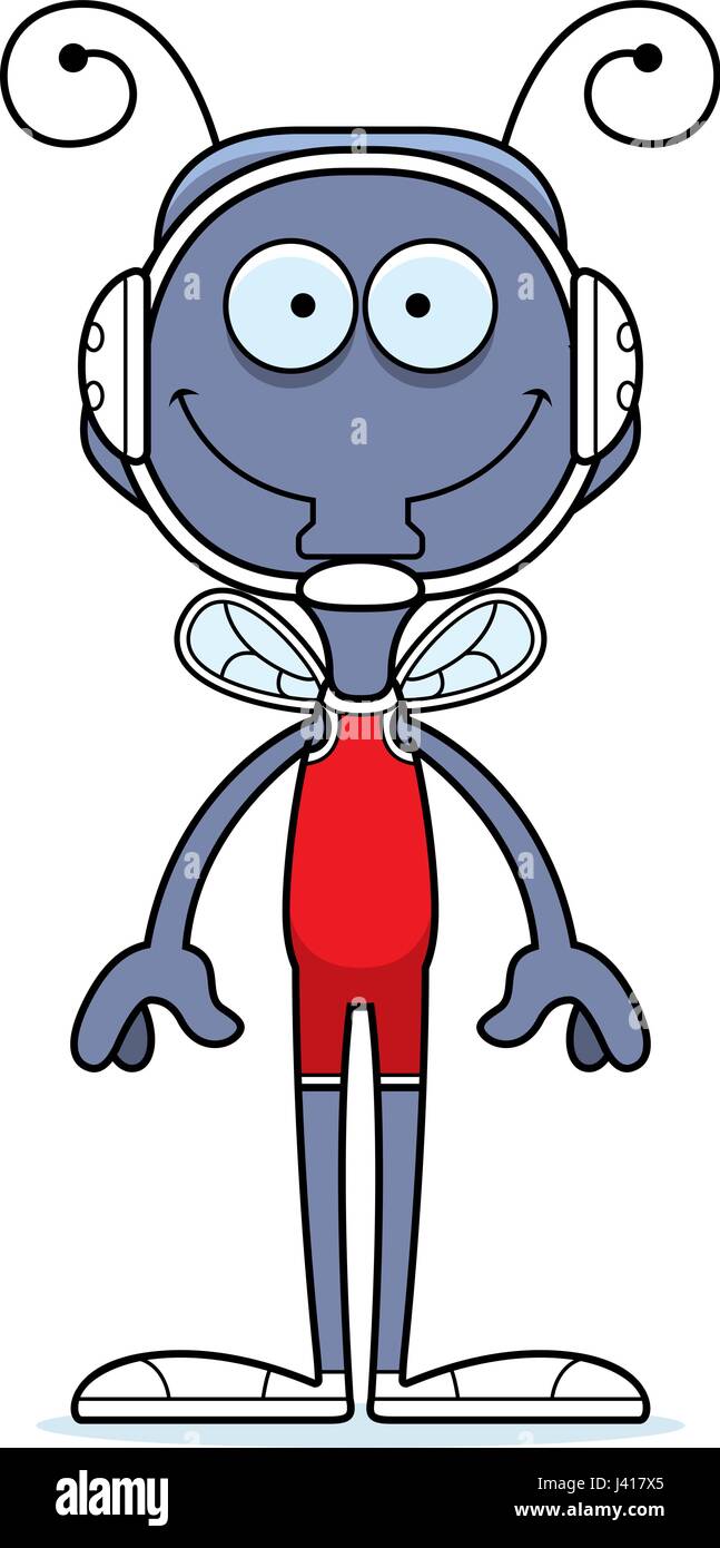 A cartoon wrestler fly smiling Stock Vector Image & Art - Alamy