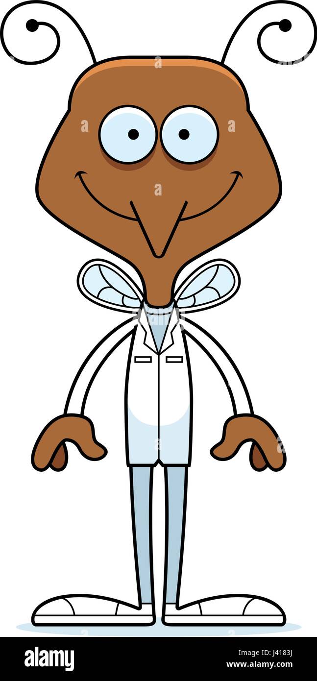 A cartoon doctor mosquito smiling Stock Vector Image & Art - Alamy