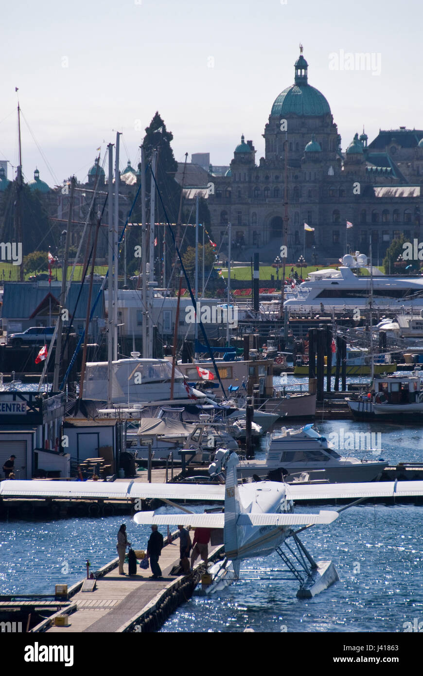 Floatplane seaplane dock hi-res stock photography and images - Alamy
