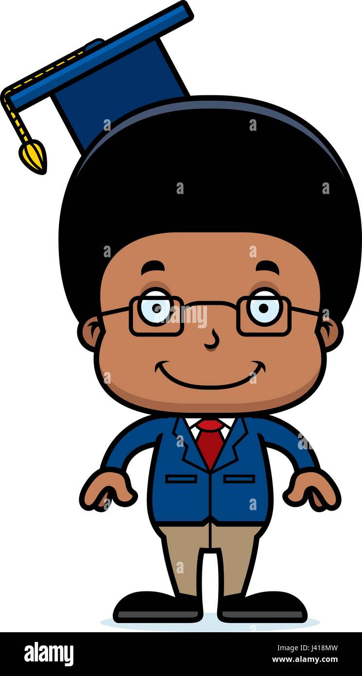 A cartoon teacher boy smiling Stock Vector Image & Art - Alamy
