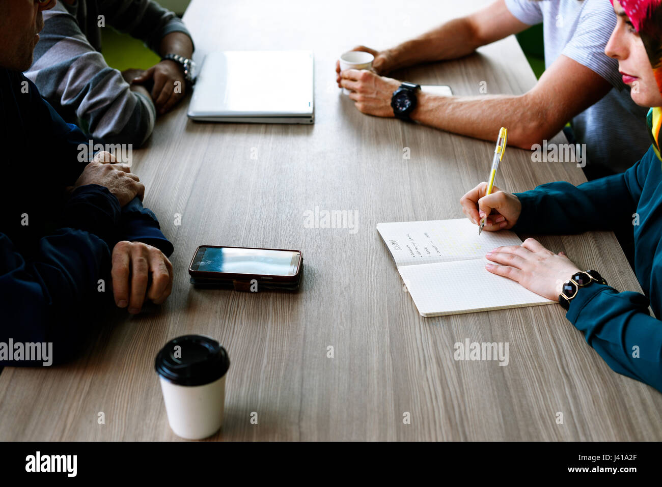 Startup Business Team Brainstorming on Meeting Workshop Stock Photo - Alamy