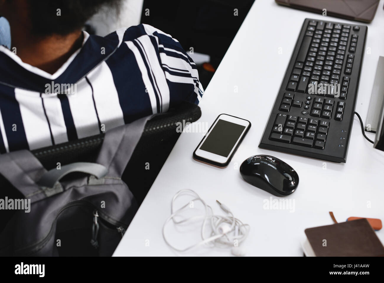 People Relaxing on Office Break Time Stock Photo - Alamy