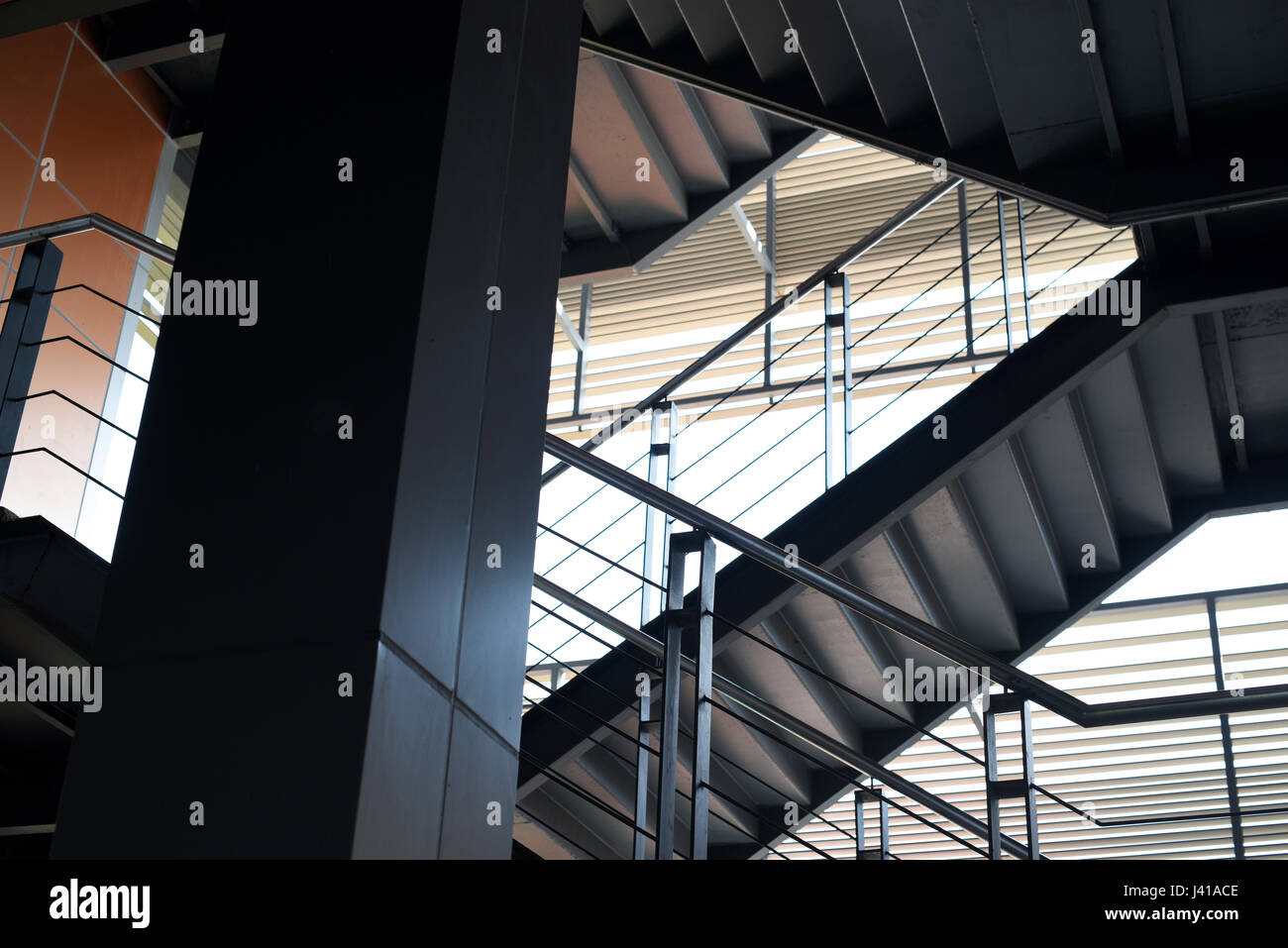 Business Startup Office Building Stairways Stock Photo - Alamy