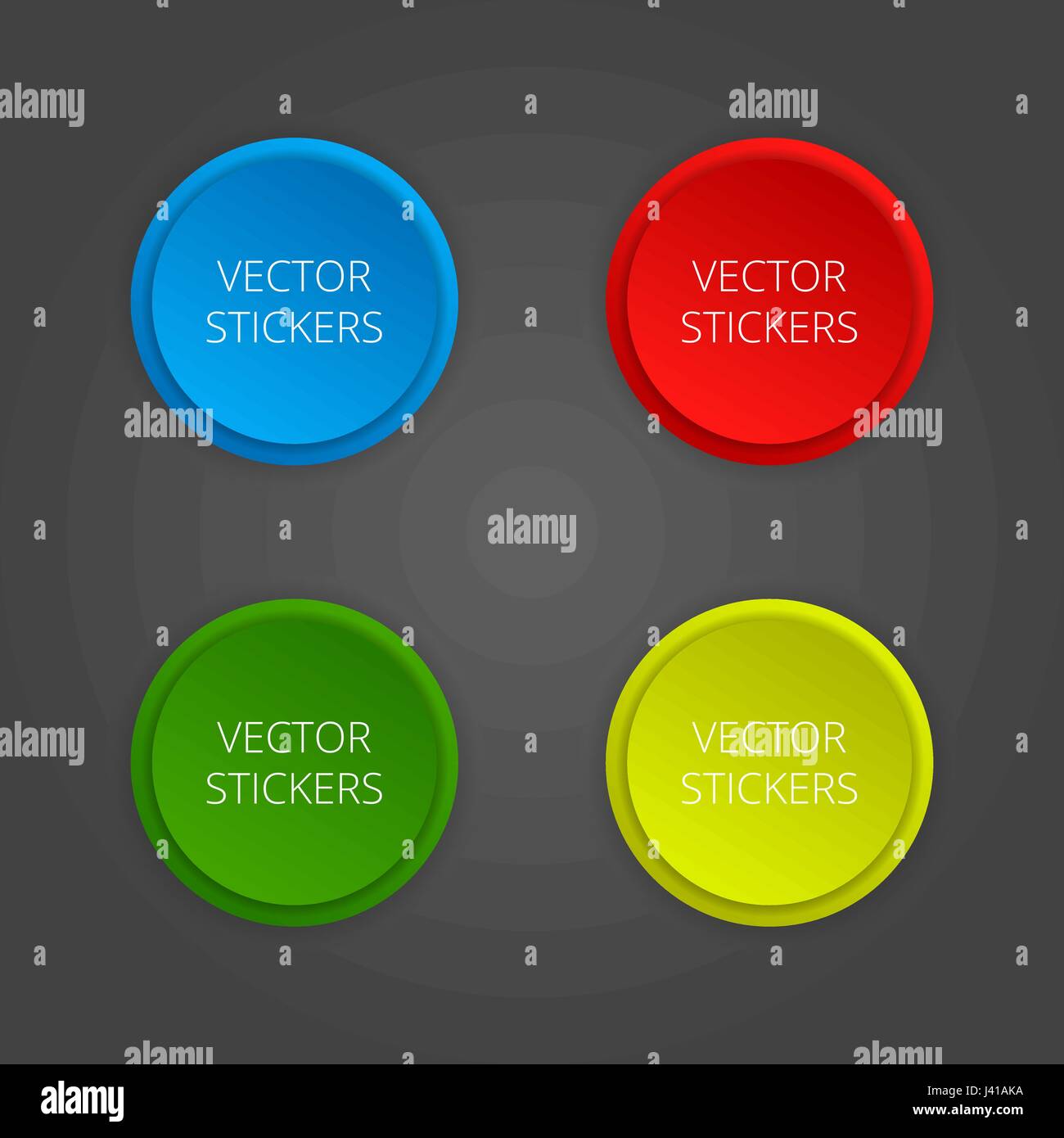 Color stickers hi-res stock photography and images - Alamy