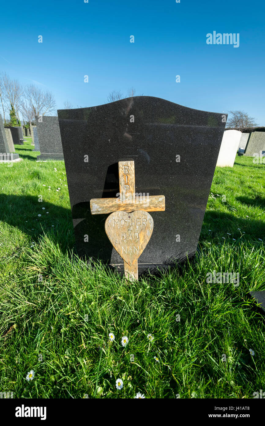 Rip Cross Gravestone