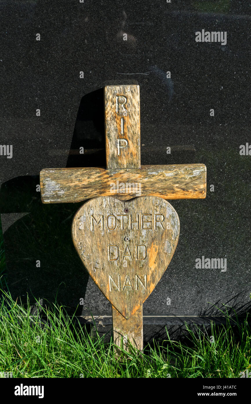 Rip Cross Gravestone