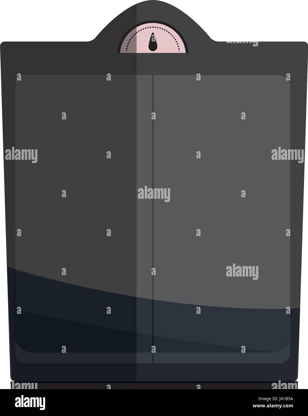 black weight scale measuring loss health style Stock Vector Image & Art ...