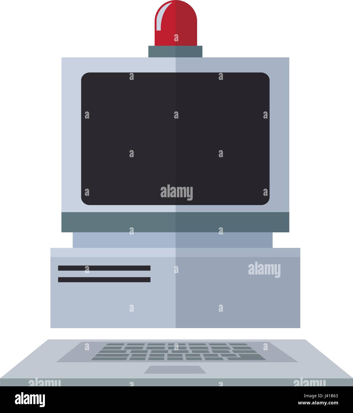 computer laboratory equipment technology image Stock Vector Image & Art ...