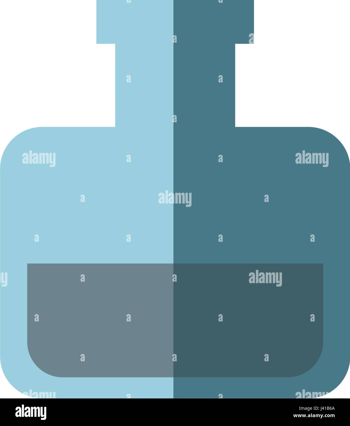 Measuring flask Stock Vector Images - Alamy